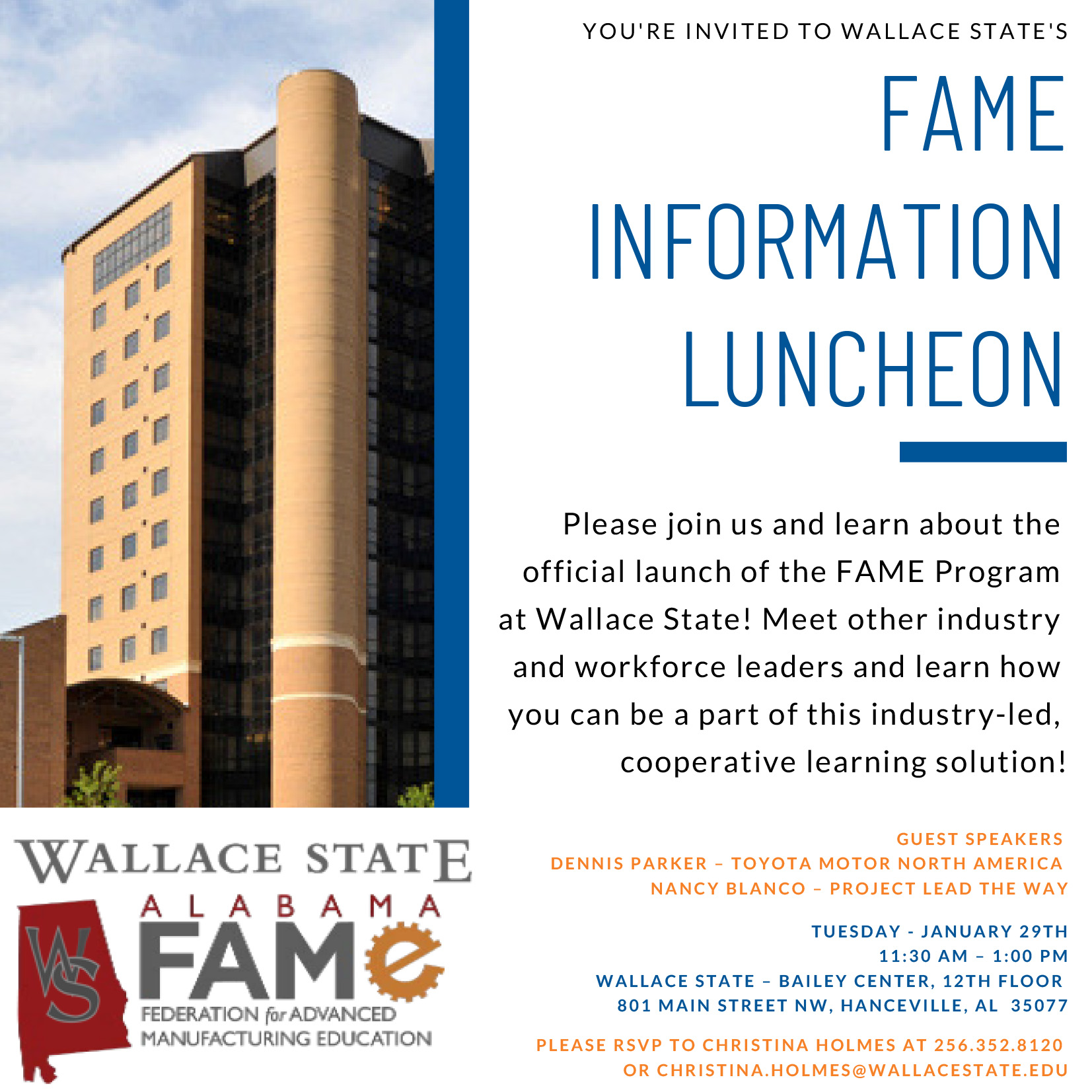 FAME Information Luncheon - FAME USA