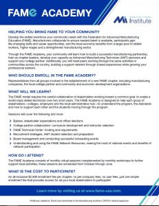 Want to learn how to start a FAME chapter? - FAME USA